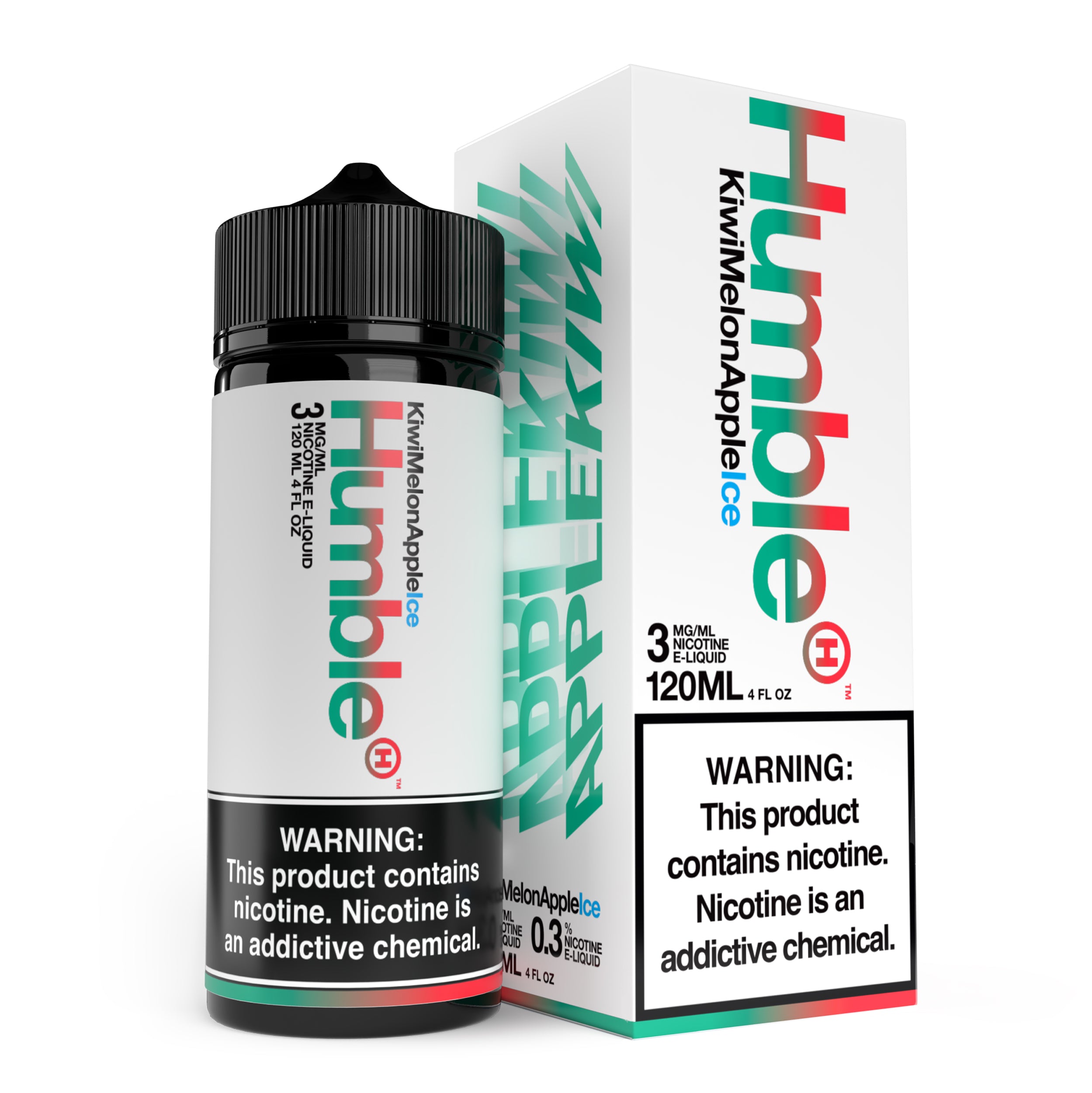 Pee Wee Kiwi ICE (Kiwi Melon Apple ICE) 120ml E-liquid – Humble Juice Co.